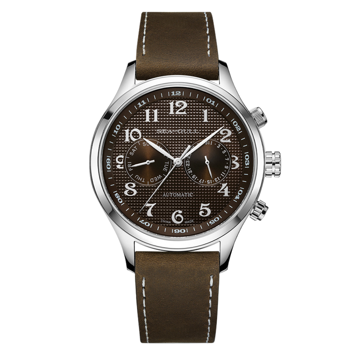 Seagull Watch | Aviation Dual Time Zone Mechanical Watch
