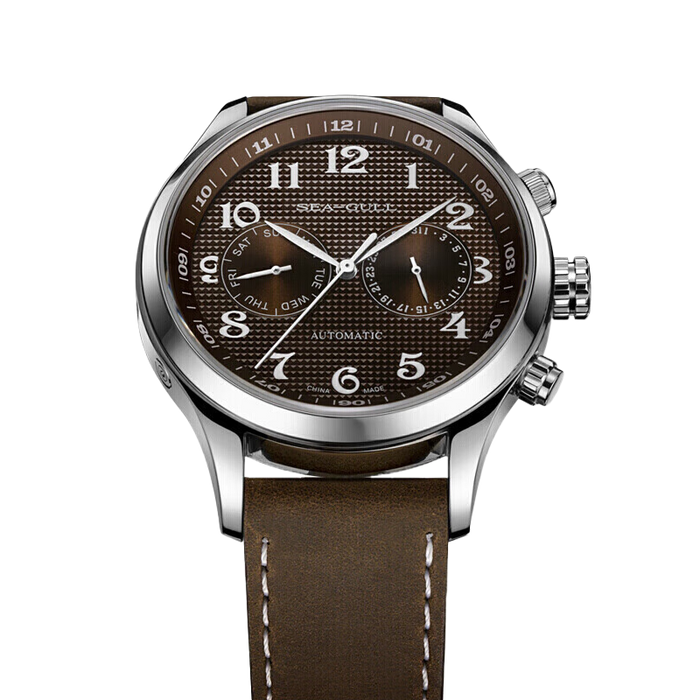 Seagull Watch | Aviation Dual Time Zone Mechanical Watch