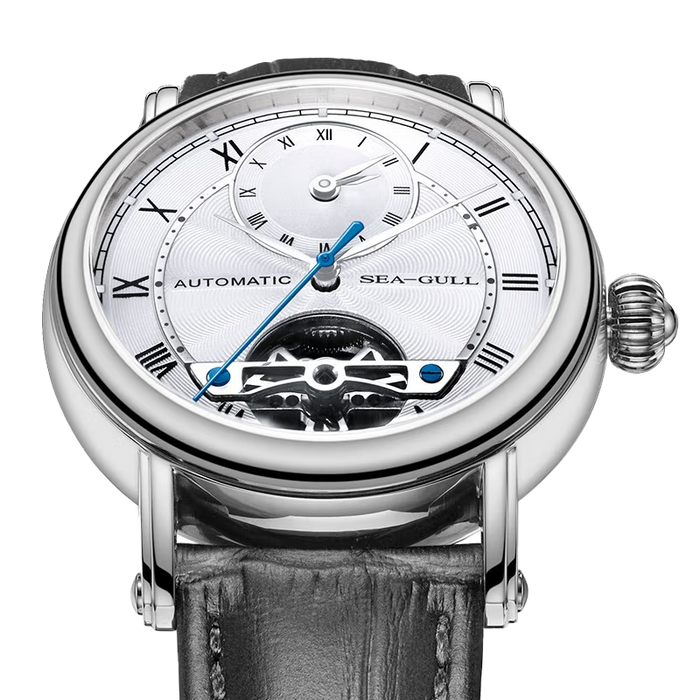 Seagull Watch | Flywheel Mechanical Watch with Dual Time Zone