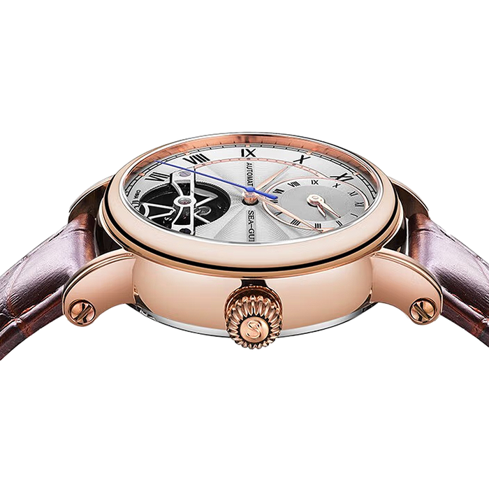 Seagull Watch | Flywheel Mechanical Watch with Dual Time Zone