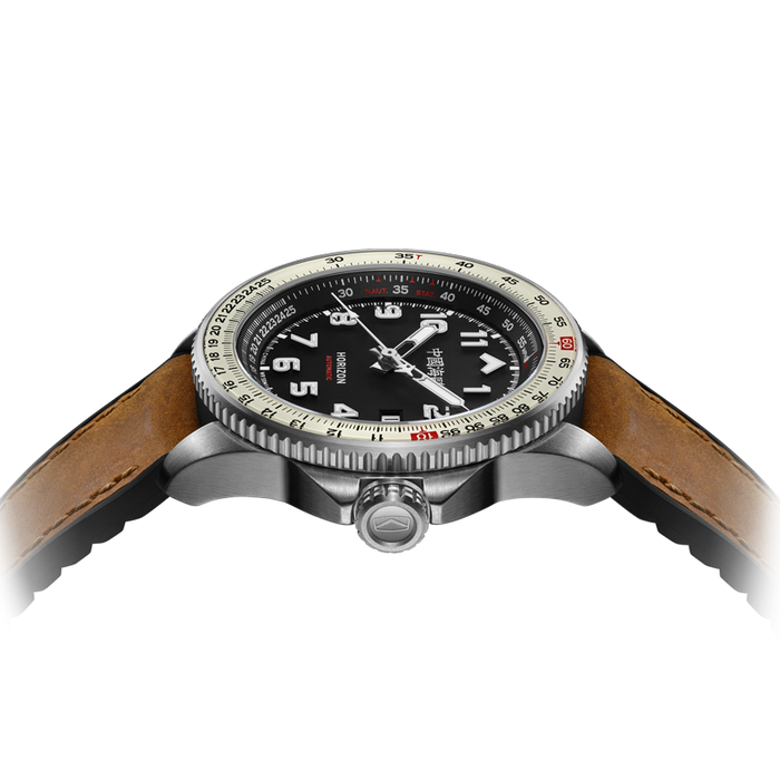 Horizon Slide Rule Pilot Automatic Watch 42mm | Seagull Watch Official
