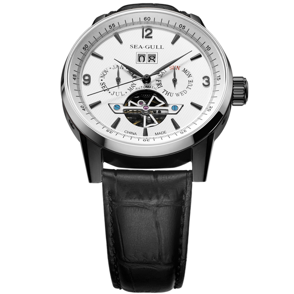 Flywheel Calendar Automatic Watch 43mm | Seagull Watch Official