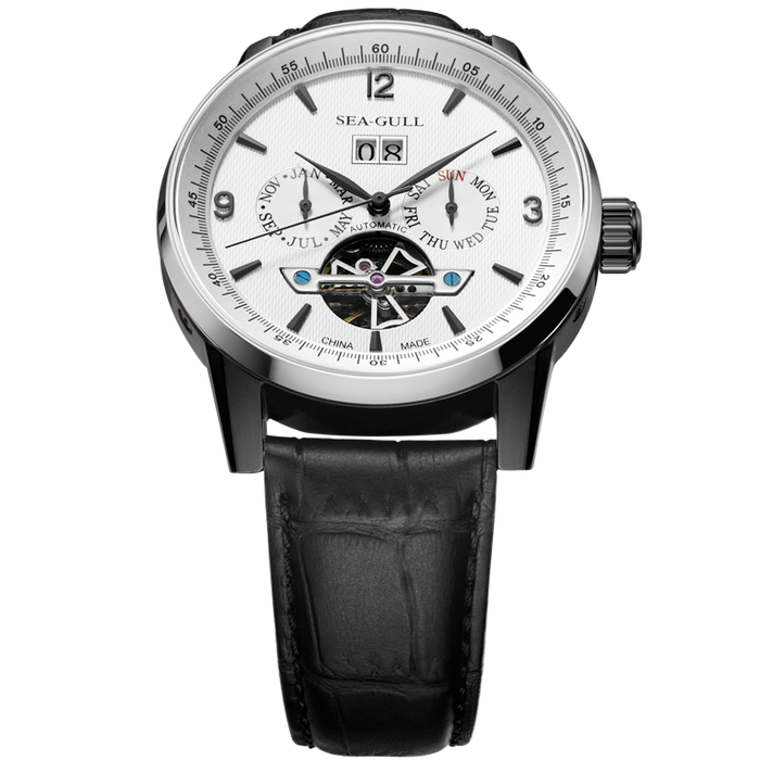 Flywheel Calendar Automatic Watch 43mm | Seagull Watch Official