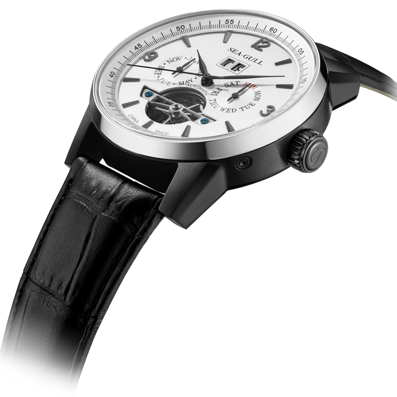 Flywheel Calendar Automatic Watch 43mm | Seagull Watch Official