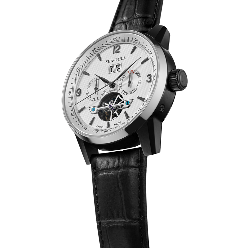 Flywheel Calendar Automatic Watch 43mm | Seagull Watch Official