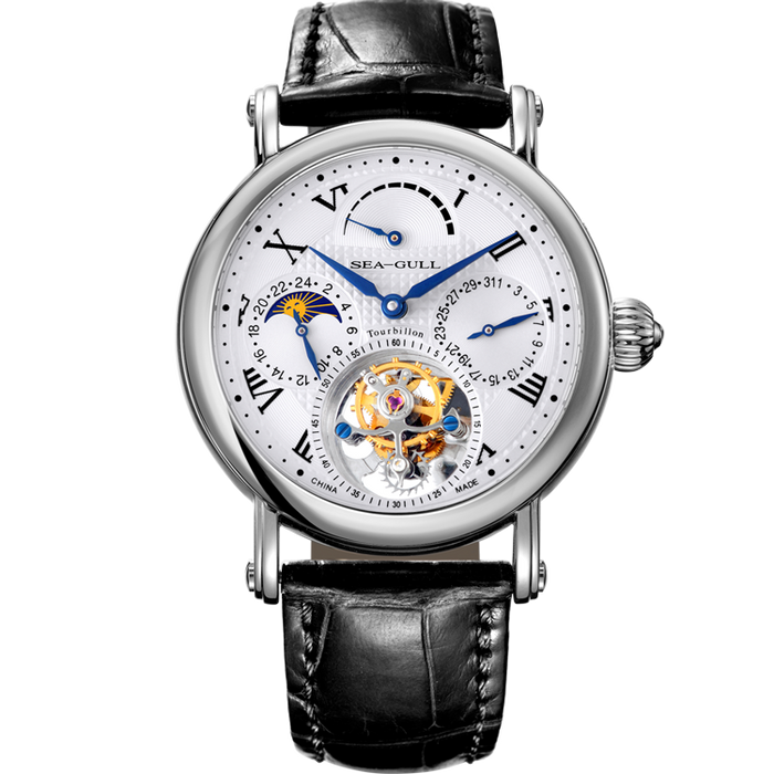 Leisure Series Multifunctional Tourbillon Watch 40mm | Seagull Watch ...