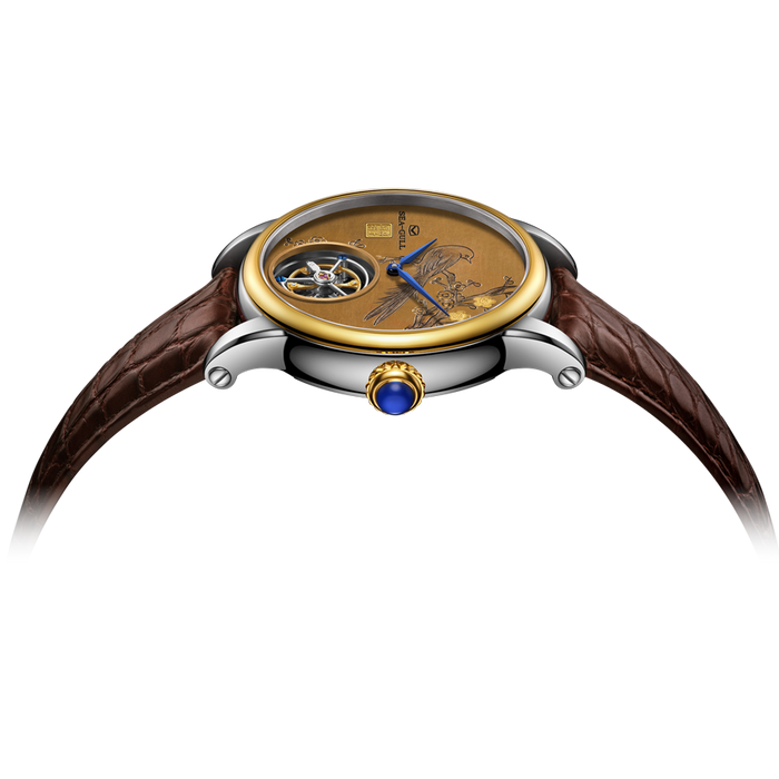 Intangible Cultural Heritage Copper Sculpture Cloisonné Tourbillon ...