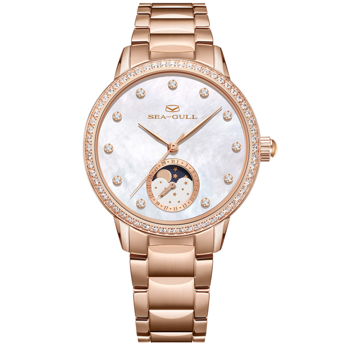 Seagull's Moon Phase Watches Chart the Lunar Cycle from Dusk to Dawn