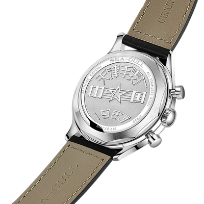 1963 Times Reissue Edition Pilot Chronograph Sapphire 40 mm | Seagull ...