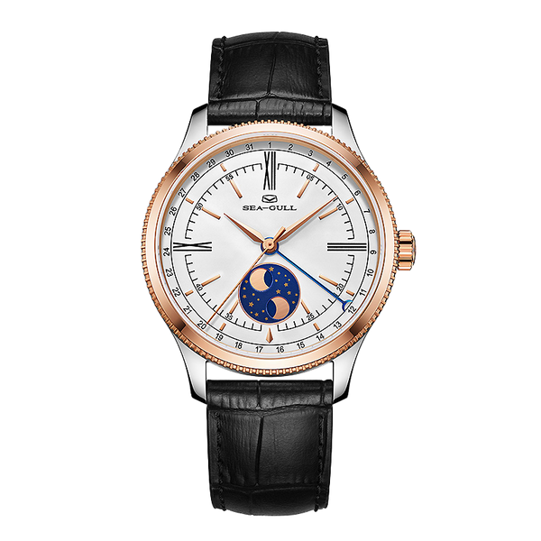 Seagull's Moon Phase Watches Chart the Lunar Cycle from Dusk to Dawn