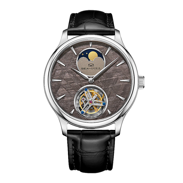 Seagull Meteorite Dial Moon Phase Watch 42mm | Seagull Official
