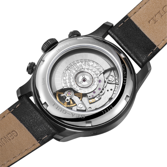 Aviation Dual Time Zone Pilot Automatic Watch 43mm | Seagull Watch Official