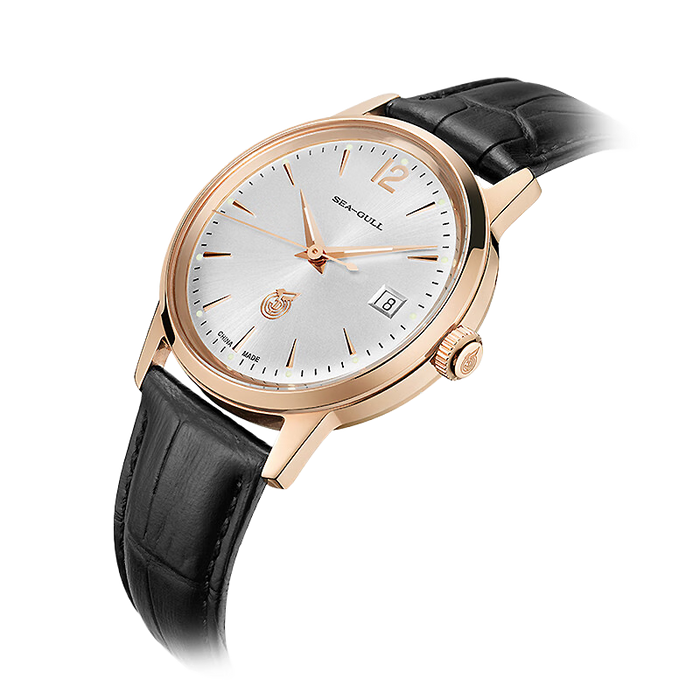Seagull "May 1st" Reissue Edition Gold Plated Watch 38mm