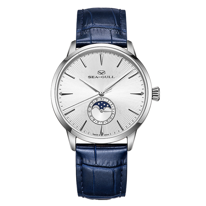 Seagull's Moon Phase Watches Chart the Lunar Cycle from Dusk to Dawn