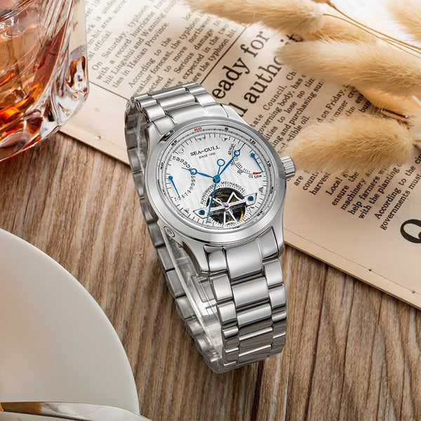 Seagull Watch | Automatic Mechanical Watch with Exposed Flywheel