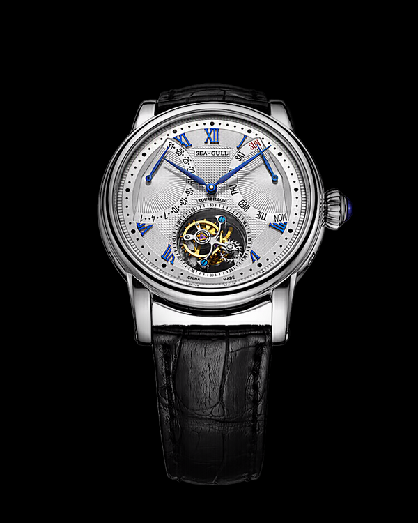 Off-center Tourbillon Multifunctional Automatic Watch 43mm | Seagull ...