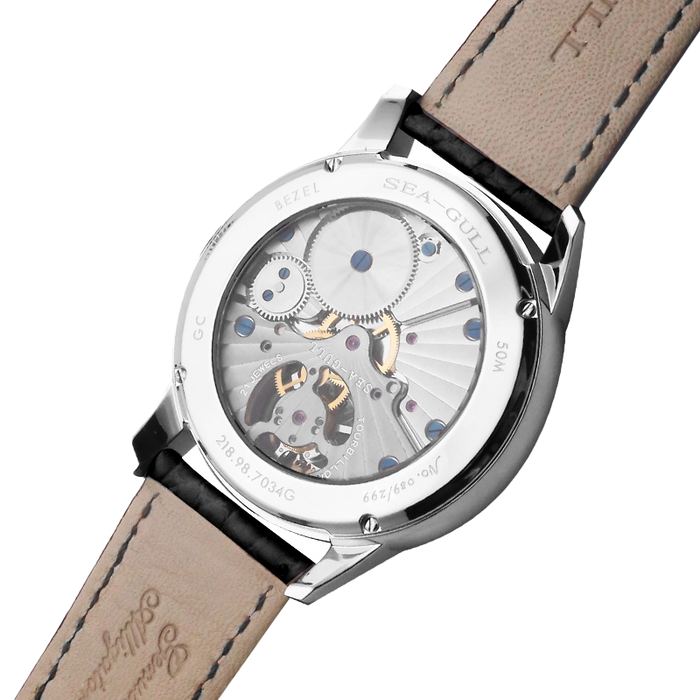 Seagull 18k Gold Dragon Cloisonné Enamel Dial Tourbillon Watch ...