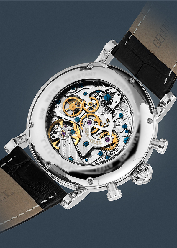 Seagull 1963 Full Skeleton Edition Chronograph Watch 41mm | Seagull ...