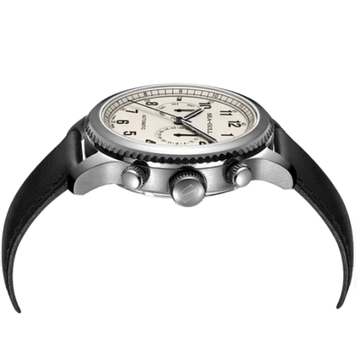 Aviation Dual Time Zone Pilot Automatic Watch 43mm | Seagull Watch Official