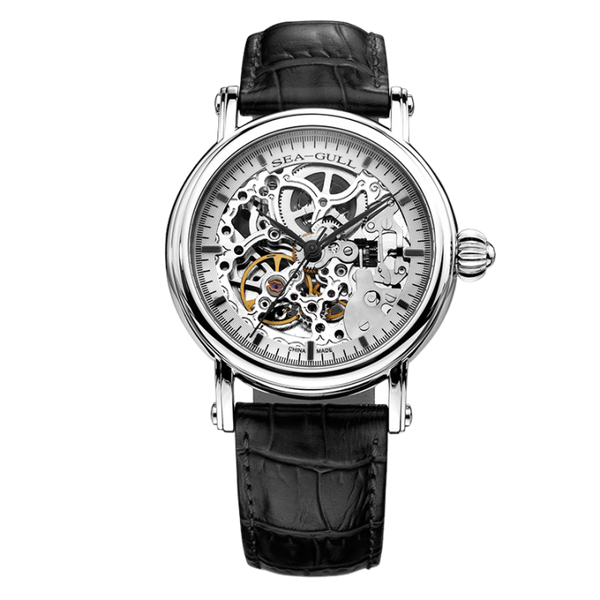 Seagull Double Skeleton Automatic Couple Watch 38mm