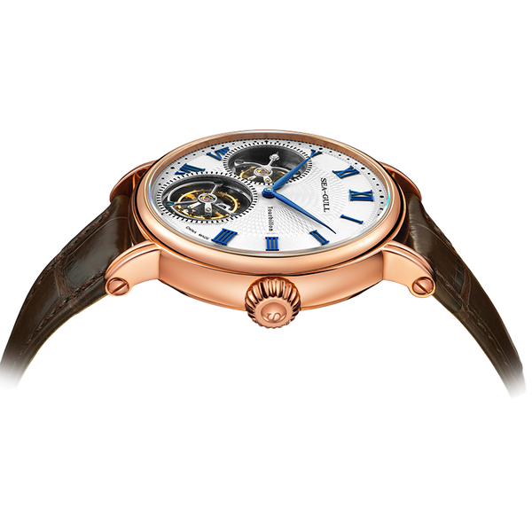 Seagull Masterpiece Dual Tourbillon Guilloché Watch