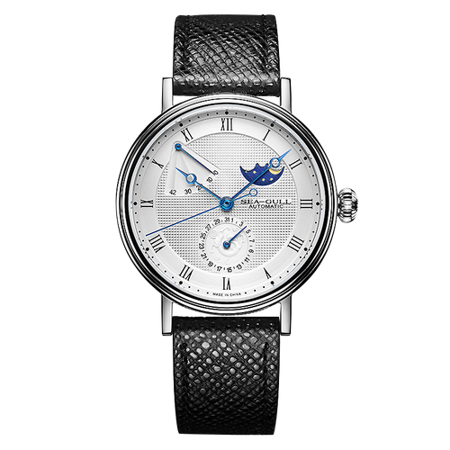 Seagull's Moon Phase Watches Chart the Lunar Cycle from Dusk to Dawn