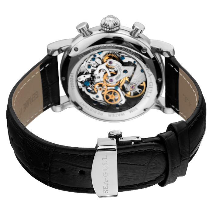 Seagull 1963 Moon Phase Edition Chronograph Watch 41mm | Seagull Official