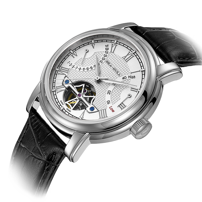Flywheel Retrograde Calendar Power Reserve Watch 42mm | Seagull Watch ...