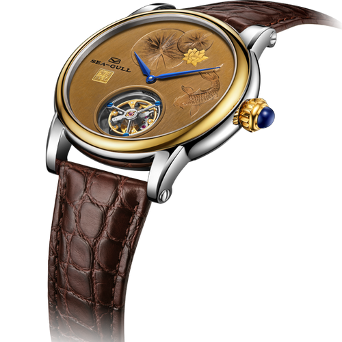 Intangible Cultural Heritage Copper Sculpture Cloisonné Tourbillon ...